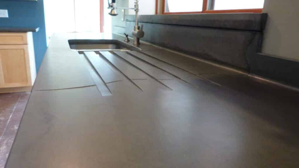 Drain board versus drain channels? | Molded Stone Studio